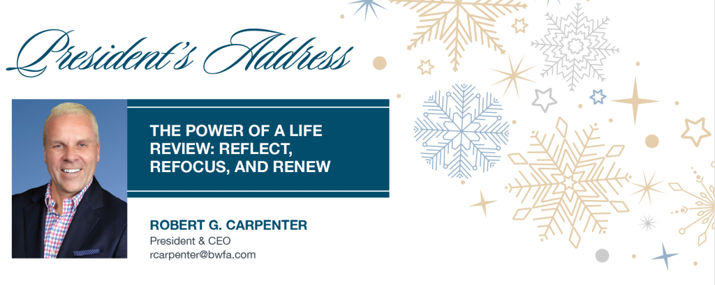 THE POWER OF A LIFE REVIEW: REFLECT, REFOCUS, AND RENEW - Baltimore ...